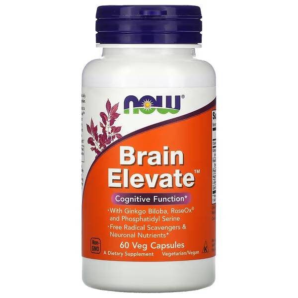 Neuronal Health Made Easy: NOW® Brain Elevate™ – Nirvica HEALTH
